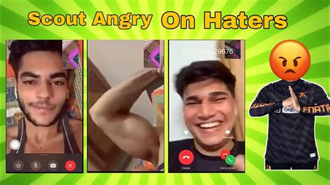 Scout Angry On Facetime Call Scout Angry On Haters 😠 Youtube