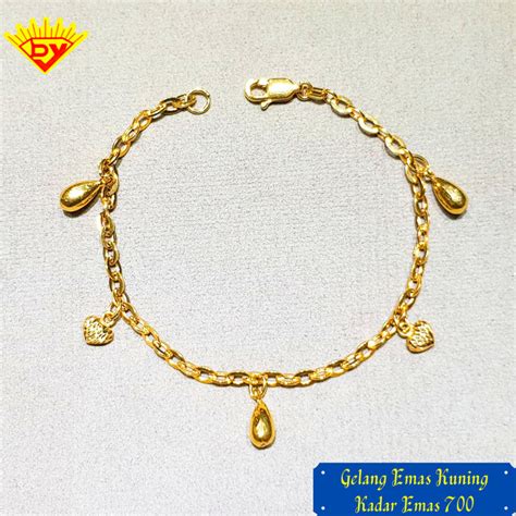 Jual Gelang Rantai Emas Kadar Emas Jakarta Pusat TOKO MAS DYNA Tokopedia
