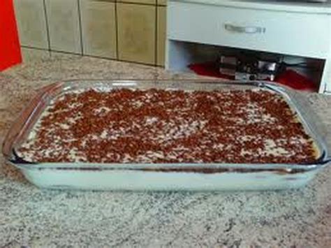 Torta De Bolacha Maria De Chocolate Receitas