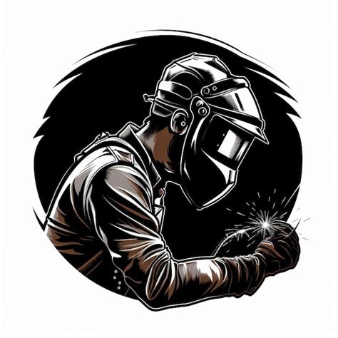 Welder Logo Vector Illustration Premium Ai Generated Image