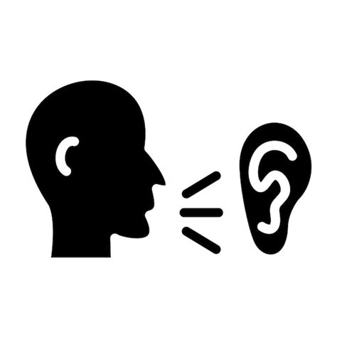 Premium Vector Vector Design Whisper Icon Style
