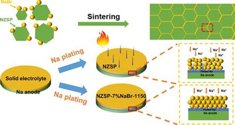 Na3zr2si2po12 陶瓷电解质的 Nabr 辅助烧结可稳定可充电固态钠金属电池 Acs Applied Materials And Interfaces X Mol