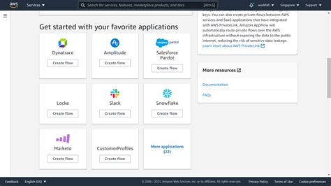 How To Create A Data Flow To Share Data Between Aws And Salesforce Using Amazon Appflow The