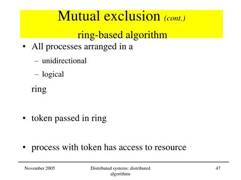 Ppt Distributed Systems Distributed Algorithms Powerpoint
