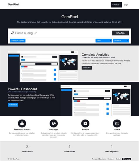 Premium Url Shortener Php Script Inkthemes