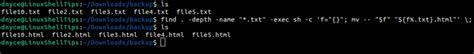 How To Find And Batch Rename Multiple Files In Linux