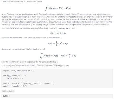 Solved Import Scipy Integrate As Si Your Code Here Chegg