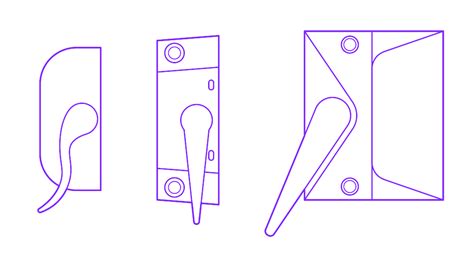 Window Locks And Latches Dimensions And Drawings