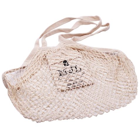 Organic Cotton String Tote Bag With Pocket Vermont Kitchen Supply