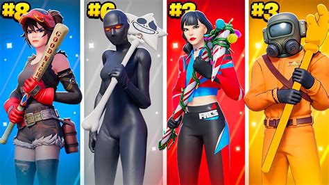 50 Sweatiest Fortnite Skin Combos Youtube