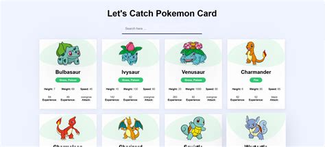 🚀 Built A Pokémon Card App With Reactjs 🎉 Im Thrilled To Share My