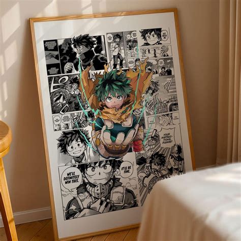 Deku Manga Panel Etsy