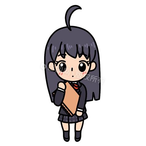 Jk女生表情包9动图下载 包图网