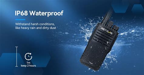 Retevis P2 The Best Reliable Outdoor Commercial Two Way Radios