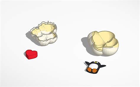 3d Design Popcorn Tinkercad