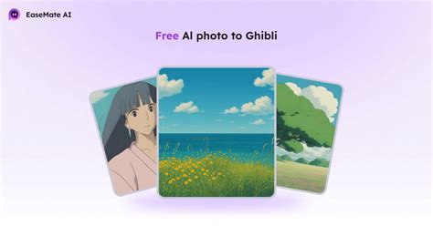 EaseMate AI Studio Ghibli Image Converter Convert Image To Studio Ghibli Style For Free