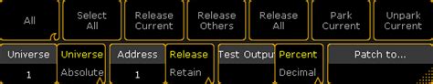 DMX Testing In The DMX Sheet GrandMA2 User Manual Help Pages Of MA