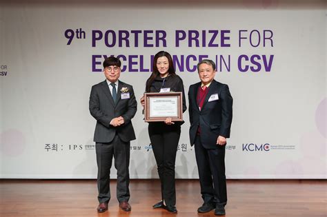 Clo ㈜한진 Csv 포터상 2년 연속 수상체계적인 Csv 모델 프로세스 구축