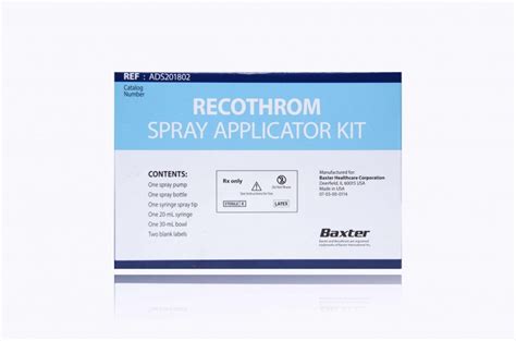 In Date Baxter Hemostasis And Sealants Ads201802 Box Of 1 Synergy Surgical™