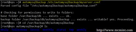 How To Backup Restore MySQL MariaDB And PostgreSQL Using Automysqlbackup And