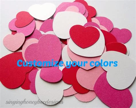Valentines Day Heart Confetti Valentines Day Wikii