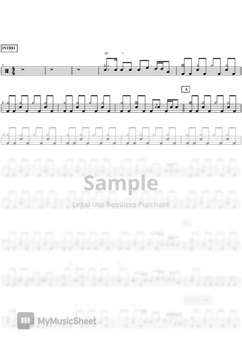송골매 한줄기 빛 악보 By Copydrum