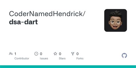 Github Codernamedhendrickdsa Dart