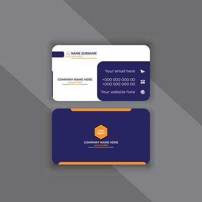Professional Calling Card Vector Art Icons And Graphics For Free Download