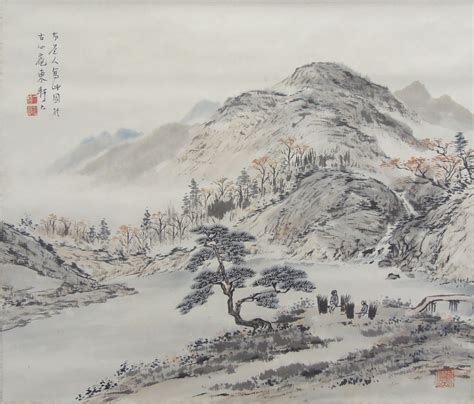 矢野橋村知道人 秋路樵父図 古美術こもれび 骨董 掛軸 絵画の買取と販売 名古屋
