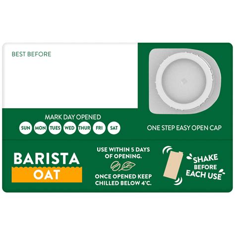 Australias Own Barista Oat Milk 1 Litre Online At Best Price Lulu الكويت