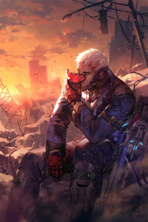 Soldier 76 By Einlee On Deviantart