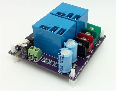 DC Motor Controller Using Relay And MOSFET Arduino Interface Electronics Lab