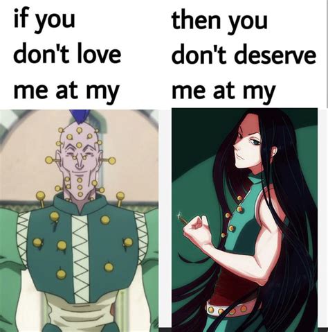 Illumi Zoldyck Appreciation Post Appreciation Playing Cards