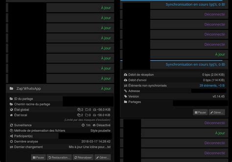 Adding New Files To Empty Folder Raises Up Old Syncing Status 95 0b Ux Syncthing