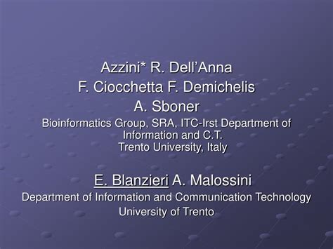 Ppt Simple Methods For Peak Detection In Times Series Microarray Data