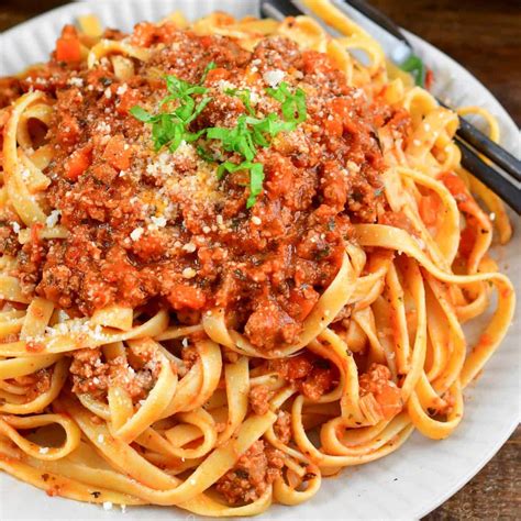 Spaghetti With Italian Meat Sauce Easy Spaghetti Sauce A Cup Of