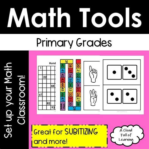 Math Tools Hundred Charts Ten Frames Number Lines And Subitizing