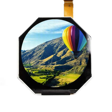 Round Lcd Oled Display Arduino Circular Screen Displaymodule
