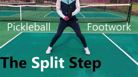 Pickleball Split Step Basics Footwork Drills Pickleball Drill Splits