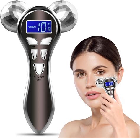 Microcurrent Face Massager Roller 5d Microcurrent Facial Device Facial Massager