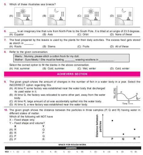Sof Nso Class 5 Sample Question Paper 2023
