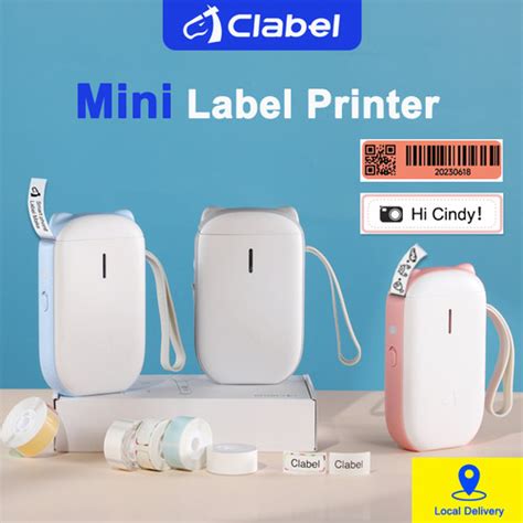 Promo Clabel Ct520b Mini Portabel Printer Label Maker Printer Label Nama Pink Jakarta Barat