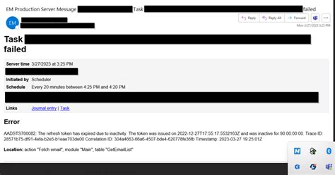 Fetch E Mail Token Expired EasyMorph Community Data Preparation