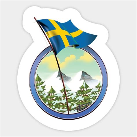 Sweden Sweden T Sticker Teepublic