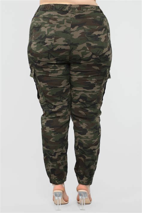 Cadet Kylie Camp Pants Camo Fashion Nova