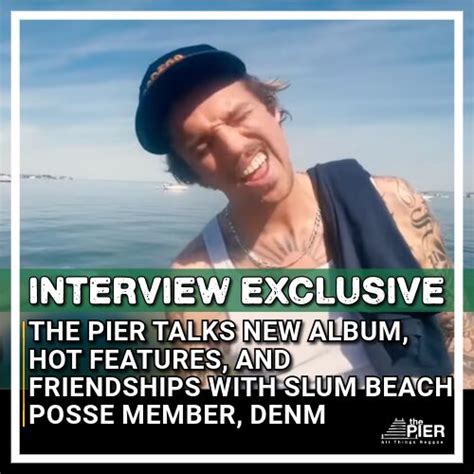 Denm Talks New Album Collaborations And Friendships At Reggae Rise Up The Pier