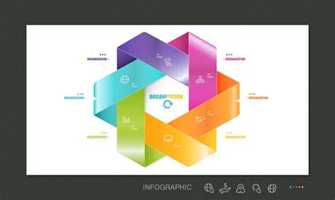 Premium Vector Hexagon Infographics 6 Options Banner Vector