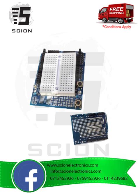 Arduino Compatible Prototype Shield Scion Electronics