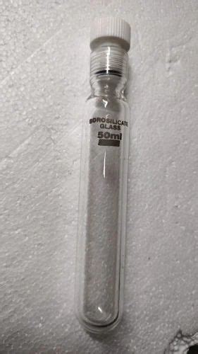 150mm 50ml Borosilicate Glass Seal Tube For Chemical Laboratory Size