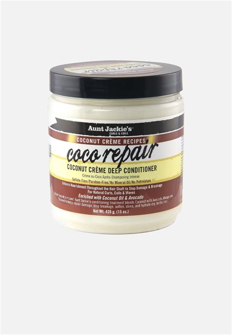 Coconut Crème Deep Conditioner Coco Repair 426g Aunt Jackies